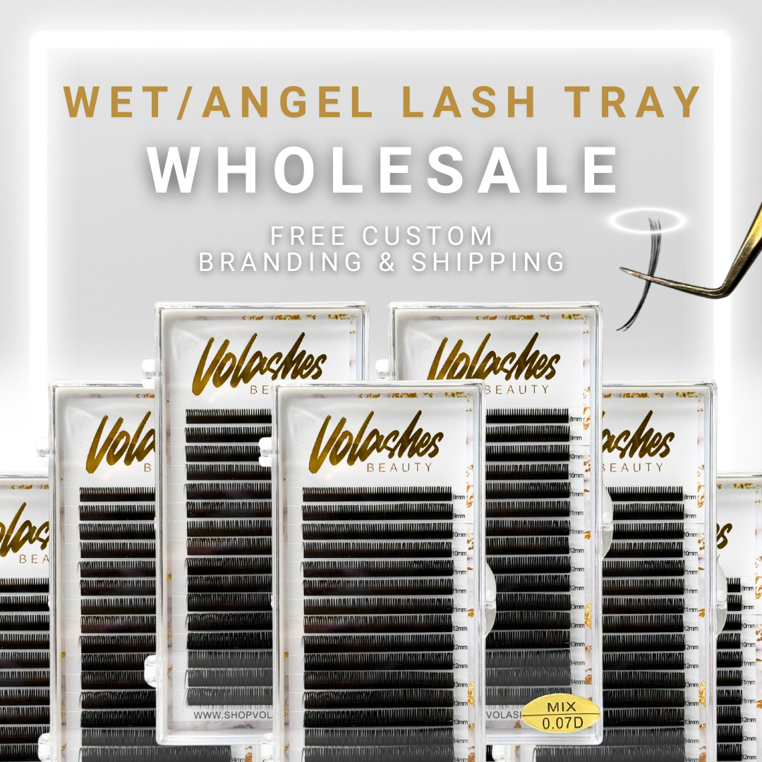 Lash Tray Wholesale - Wet Set/Angel/Mascara Lashes | Pre-made Airy ...