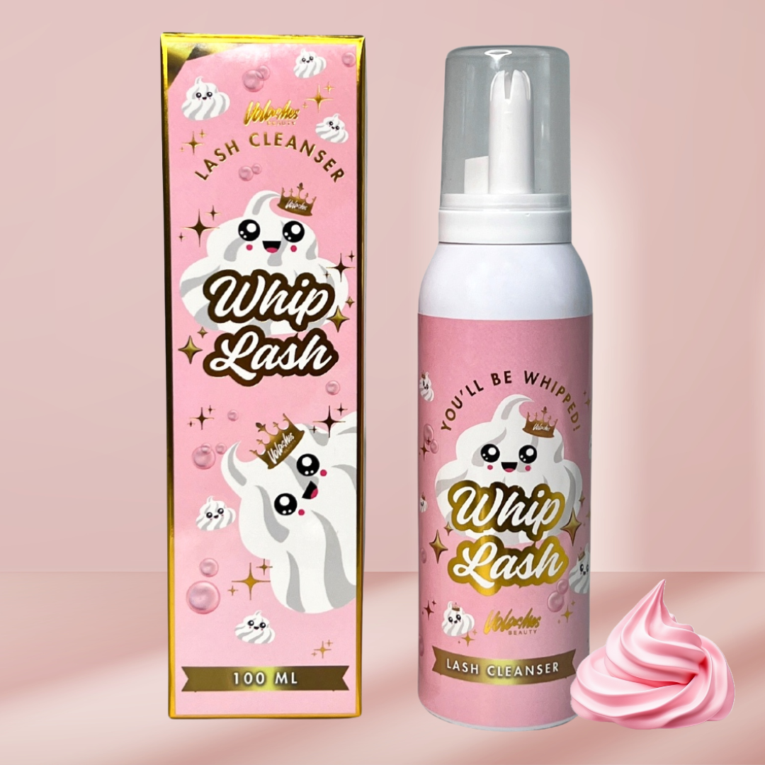 Whipped Lash & Brow Cleanser | Foaming Lash Shampoo for Extensions ...