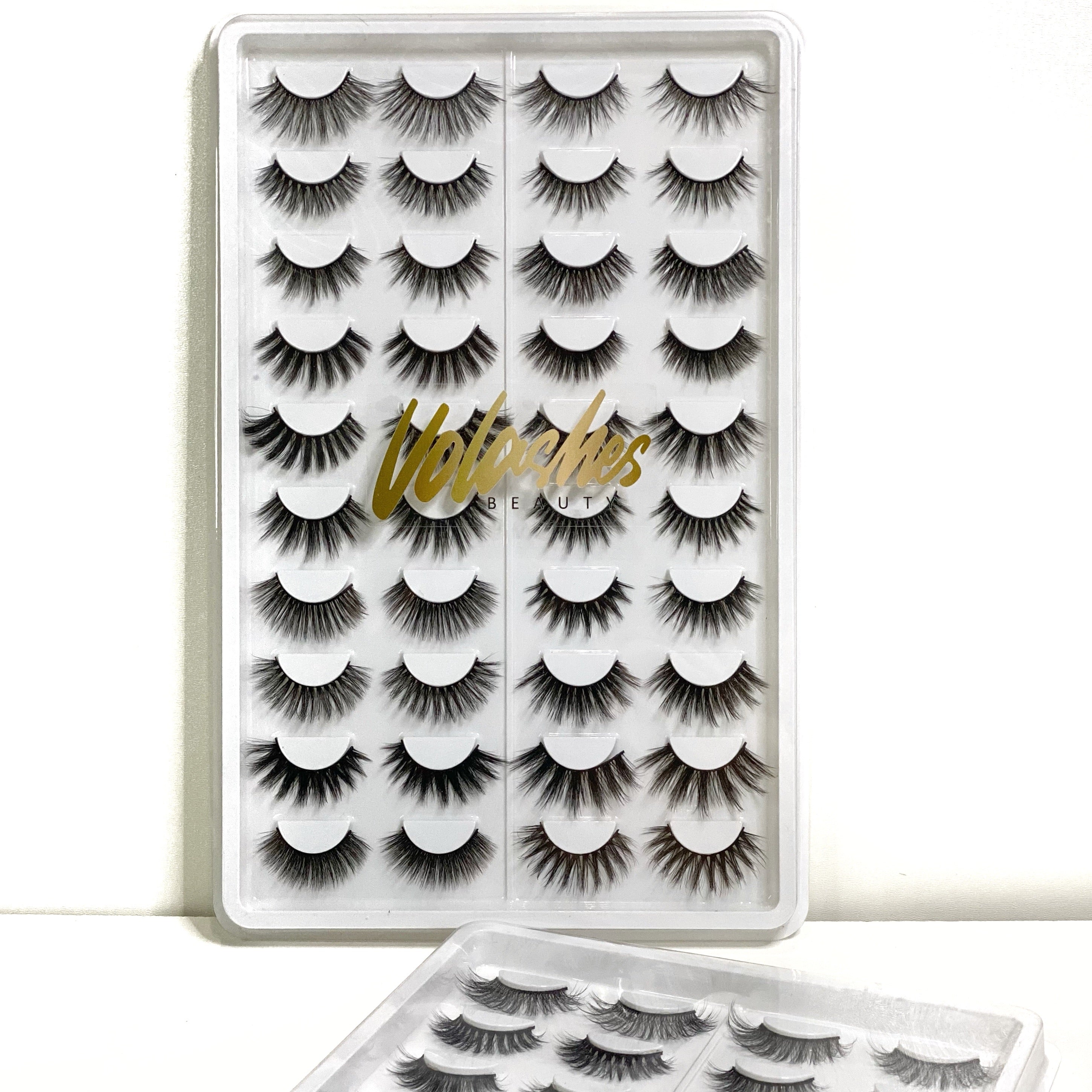 NATURAL FALSE EYELASHES 20 PAIR PACK – VOLASHES